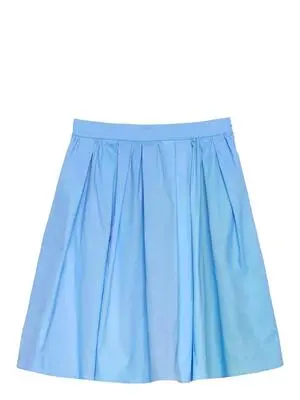 MSGM Pleated Knee-length Skirt - Blue