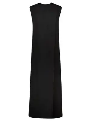 YVES SALOMON Maxi Silk Dress - Black