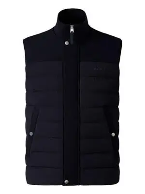 Mackage Brody Down-filled Quilted Vest Navy