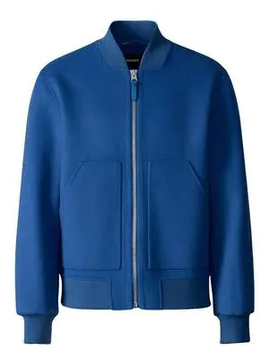 Mackage Wool Bomber Jacket - Tide
