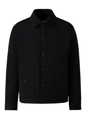 Mackage Maxwell Quilted Down Shirt Jacket - Black