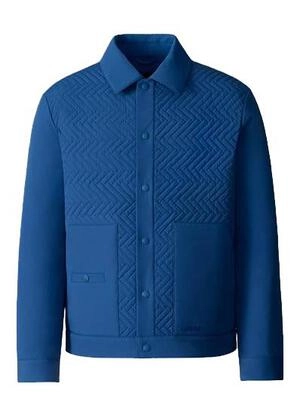 Mackage Maxwell Quilted Down Shirt Jacket Tide
