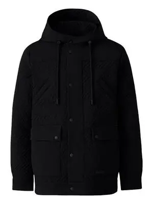 Mackage Thiago Quilted Down Hooded Jacket - Black