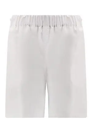 Max Mara Antiope Cotton Shorts - White