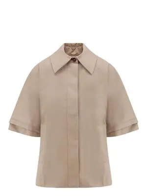 Max Mara Parole Jacket With Viscose Padded Lining - Beige