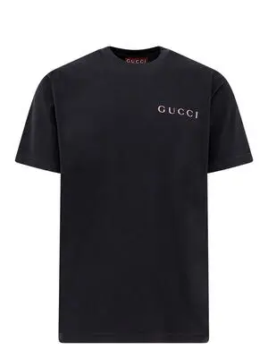 GUCCI Tshirt In Cotone