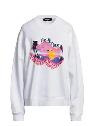 Dsquared2 Cotton-elastane Sweatshirt - White