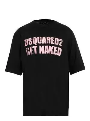 Dsquared2 T-shirt Size Cotton - Black