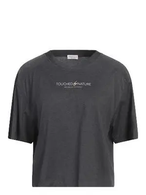 Brunello Cucinelli T-shirt Size Cotton, Brass, Ecobrass - Grey