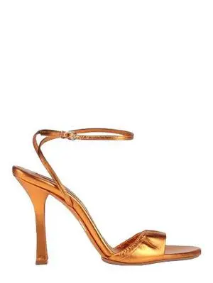 Casadei Leather Sandals - Orange