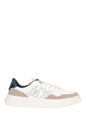 Armani Exchange Armani Exchange Suede Low-Top Sneakers Beige