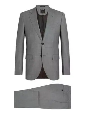 Zegna Centoventimila Wool Suit - Grey