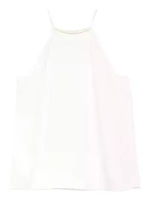 FORTE_FORTE Crepe Top - White