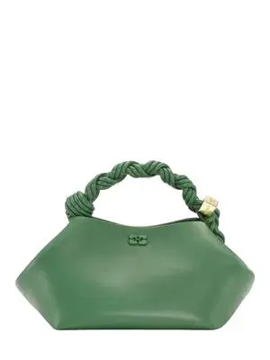 GANNI Small Bou Cross Body Bag - Green