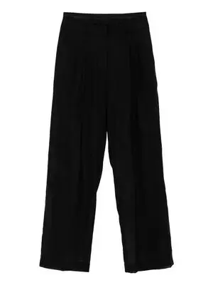 Helmut Lang Straight-leg Trousers - Black