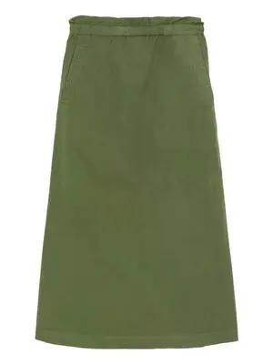 Woolrich Woolrich Cotton Maxi Skirt Green