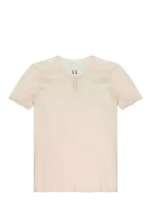 Rick Owens Cotton T-shirt - Neutrals