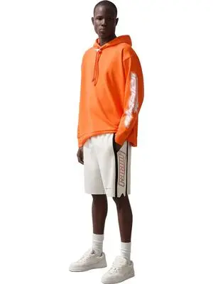 REISS X Mclaren F1 Team Ride Drawstring Shorts - White