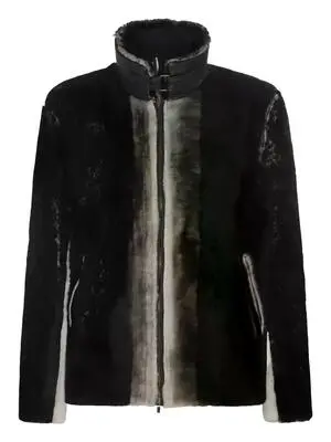 SALVATORE SANTORO Ombré-effect Jacket - Black