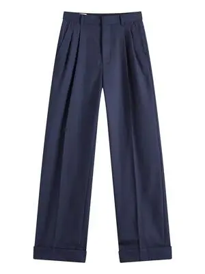 Casablanca Sports Tailored Trousers - Navy