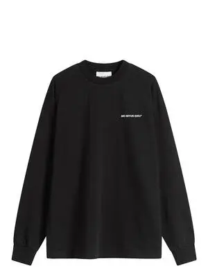 MKI MIYUKI ZOKU Uniform Long Sleeve T-shirt Black