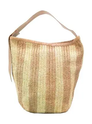 ALYSI Alysi Raffia Shoulder Bag