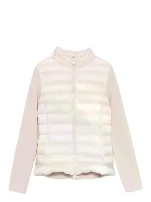Moncler Zip-up Puffer Jacket - Pink