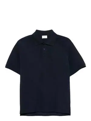 Saint Laurent Cassandre Polo Shirt - Blue