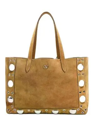 Valentino Garavani Medium Nellcôte Tote Bag - Neutrals