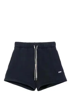 AUTRY Logo-embroidered Shorts - Blue