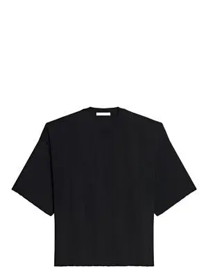 Helmut Lang Ribbed T-shirt - Black