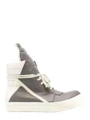 Rick Owens Geobasket High-top Sneakers - Grey
