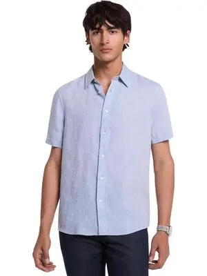 Michael Kors Linen Shirt - Blue