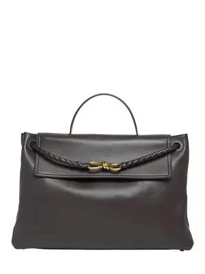 Bottega Veneta Ciao Ciao Large Leather Top-handle Bag - Fondant