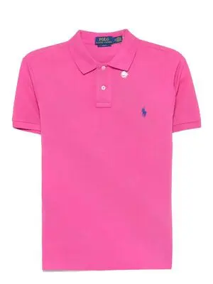Polo Ralph Lauren Polo Pony-embroidered Polo Shirt - Pink