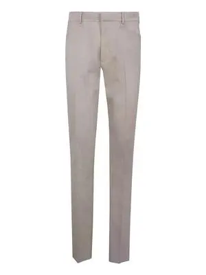 TOM FORD Pressed Crease Trousers - Neutrals