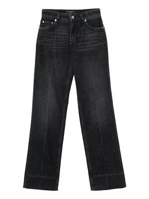 Dolce & Gabbana Straight-leg Jeans - Black
