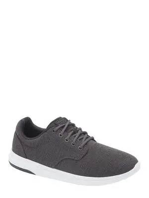 Travis Mathew The Daily Ii Knit Sneakers - Heather Grey Pinstripe