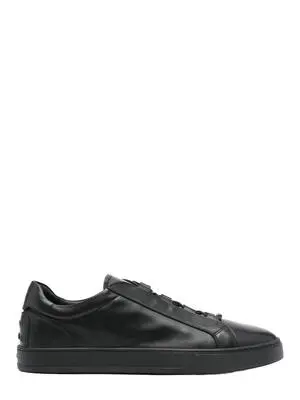 TOD'S Leather Sneakers - Black