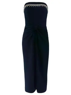 Jenny Packham Blaze Midi Dress - Blue
