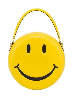Moschino Smiley-face Tote Bag - Yellow