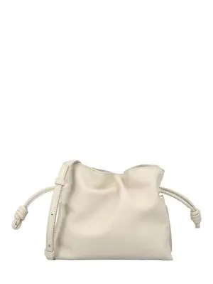 Loewe Mini Flamenco Clutch Bag White