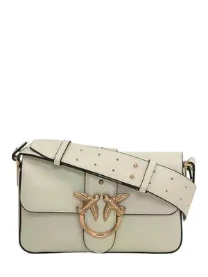Pinko Love One Shoulder Bag - White