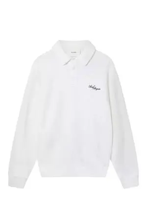 Axel Arigato Base Polo Sweatshirt - White