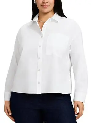 Foxcroft Marina Stretch Shirt White
