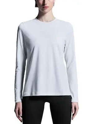 On Long Sleeve Tee - White