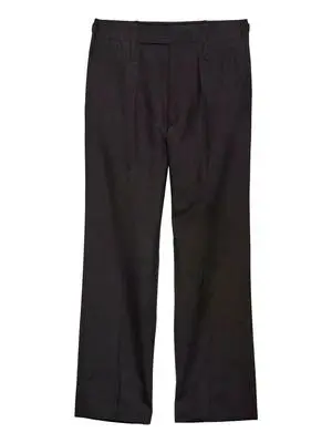 Prada Mohair-silk Trousers - Grey