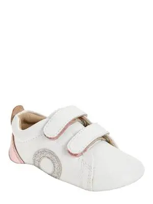 Old Soles Little O Sneaker - Snow /glam /pink Frost