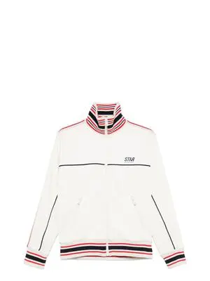Golden Goose Striped Trim Jacket - Papyrus
