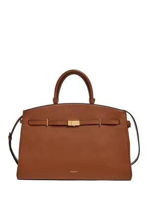 DEMELLIER DeMellier New York Leather Satchel Brown Tones